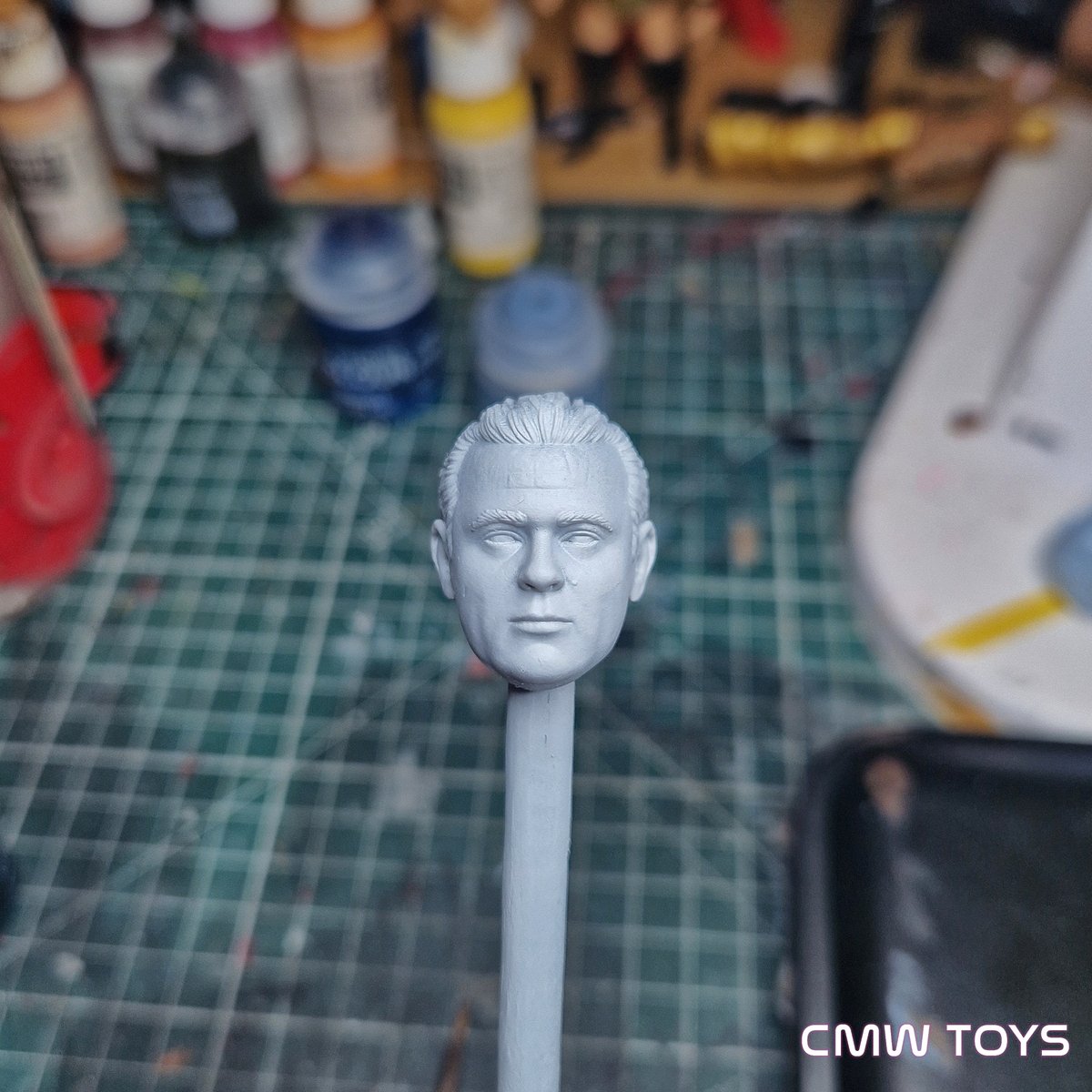 Dynamite Kid 3D printed head | CMW TOYS