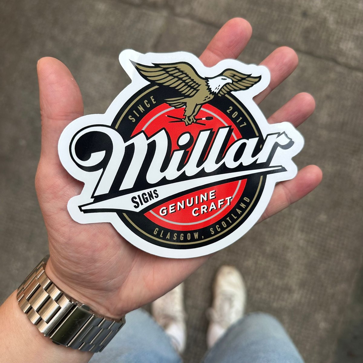 'Millar Signs' by Rachel E Millar | Bungo Sign Co.