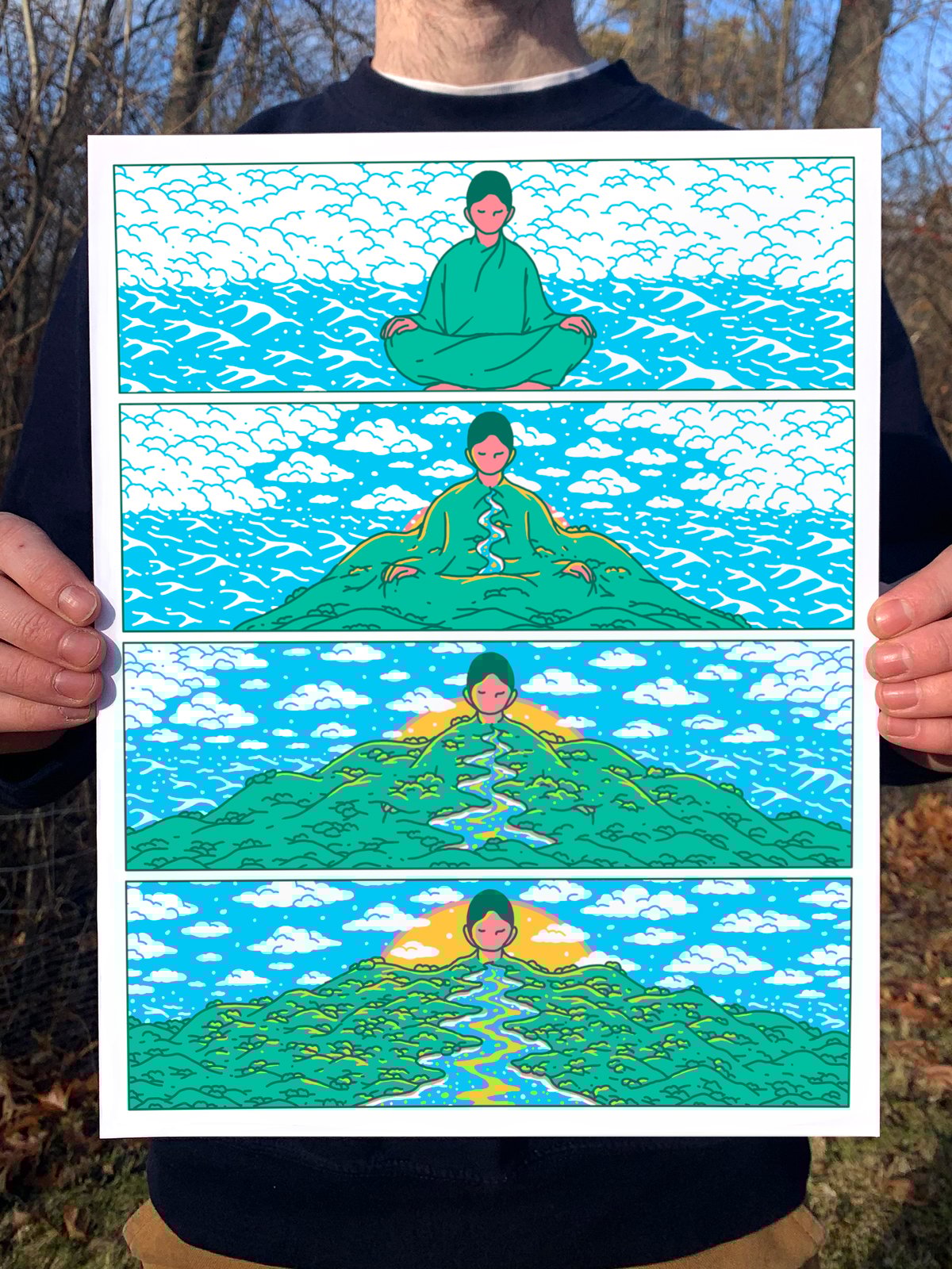 "Clearing" Print / Evan M. Cohen