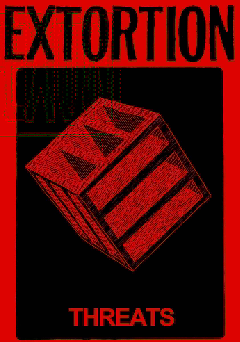 EXTORTION - "Cube" short sleeve concert tee | IRON LUNG RECORDS