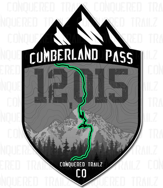 Cumberland Pass Trail Badge / Conquered Trailz