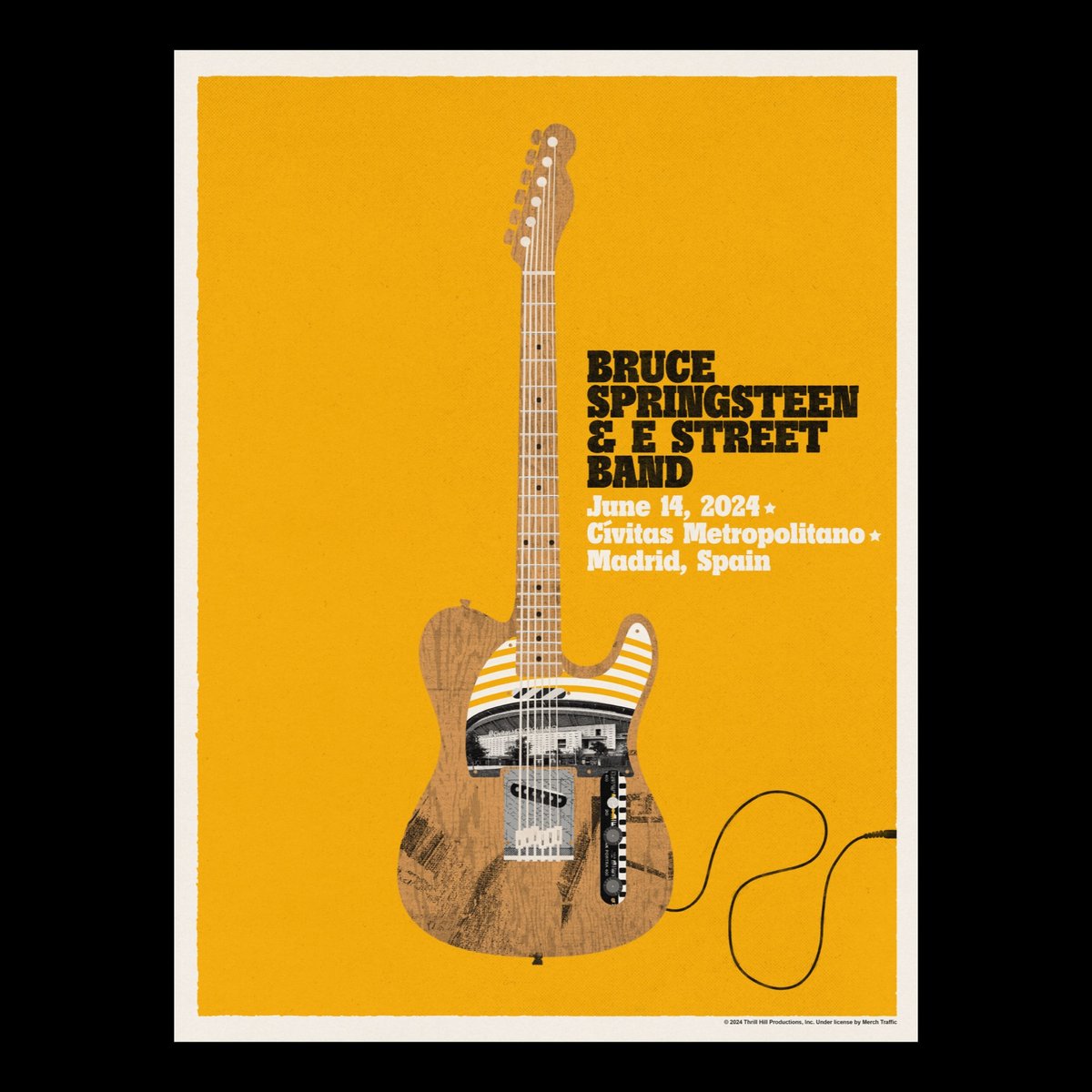 Springsteen 2024 - June 14 Madrid | NEEDLE DESIGN