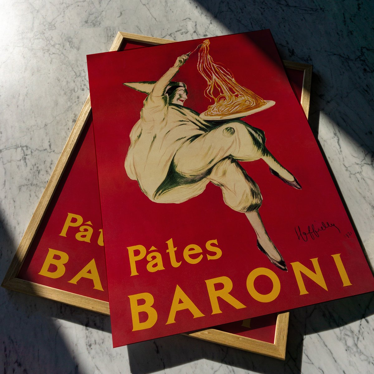 Pasta Baroni | Leonetto Cappiello - 1921 | Vintage Poster | Vintage ...