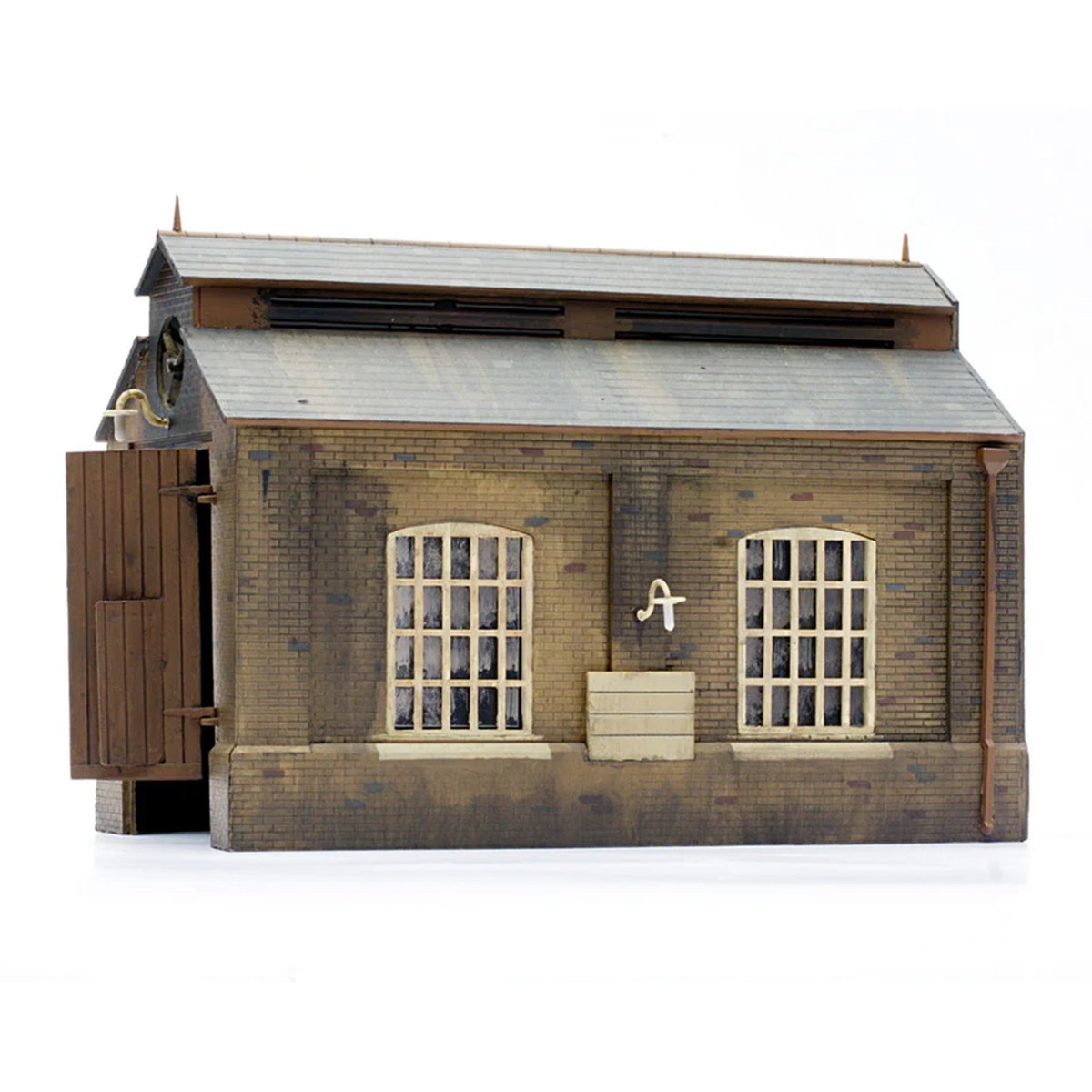 Dapol Kitmaster OO Gauge Engine Shed Kit - Unpainted/Unassembled | High ...
