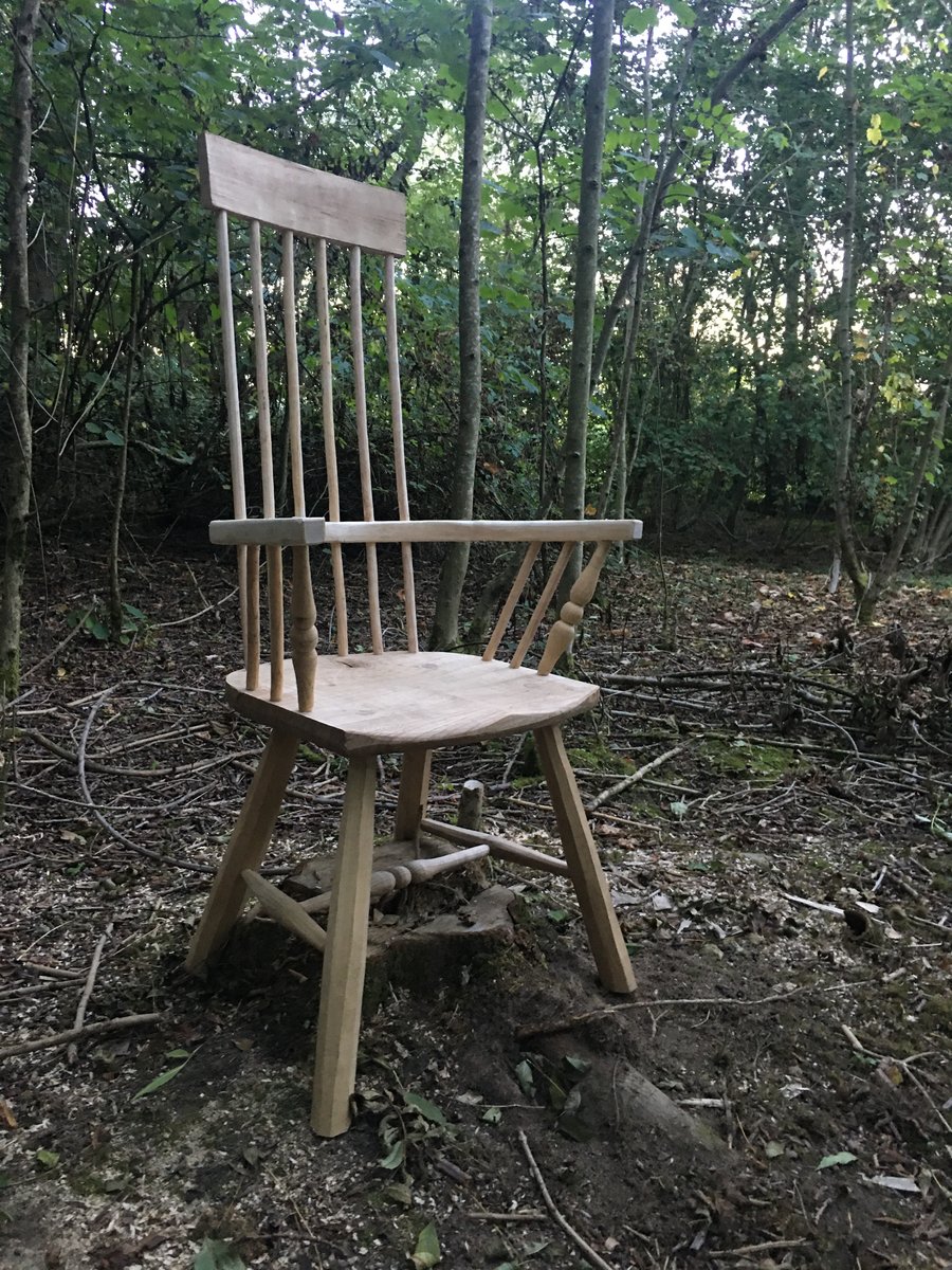 Make a “Welsh Stick Chair” | www.touch-wood