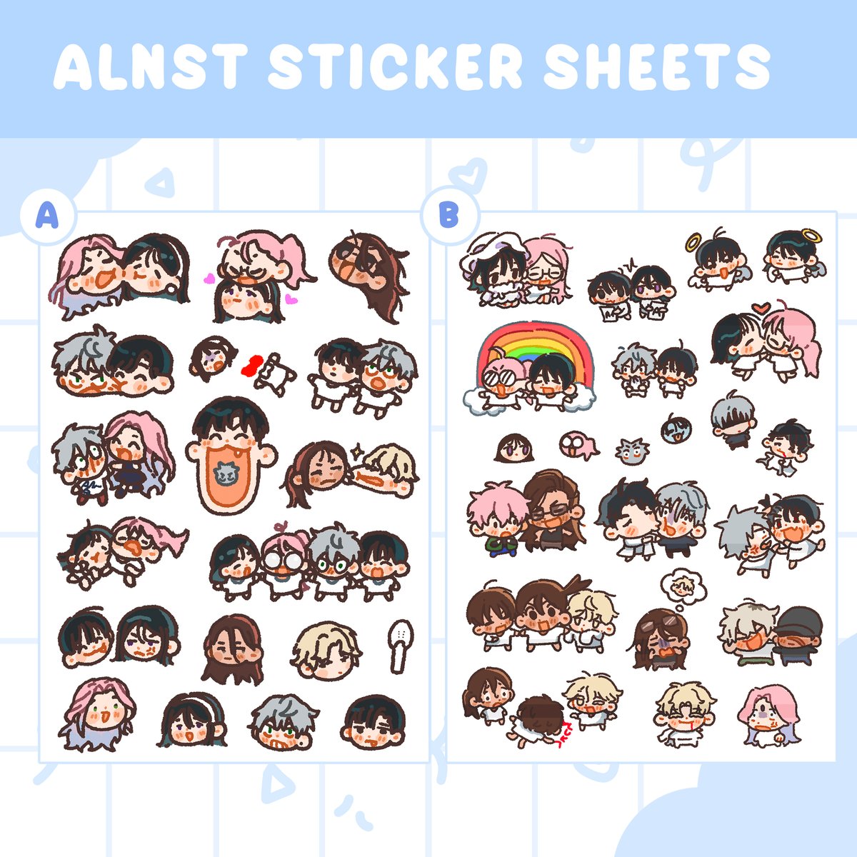 Alien Stage Sticker Sheets | stopitadd