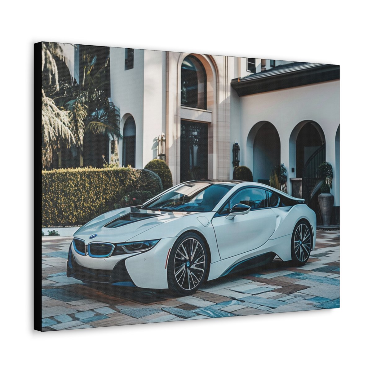BMW I8 Canvas | Motor City Canvas