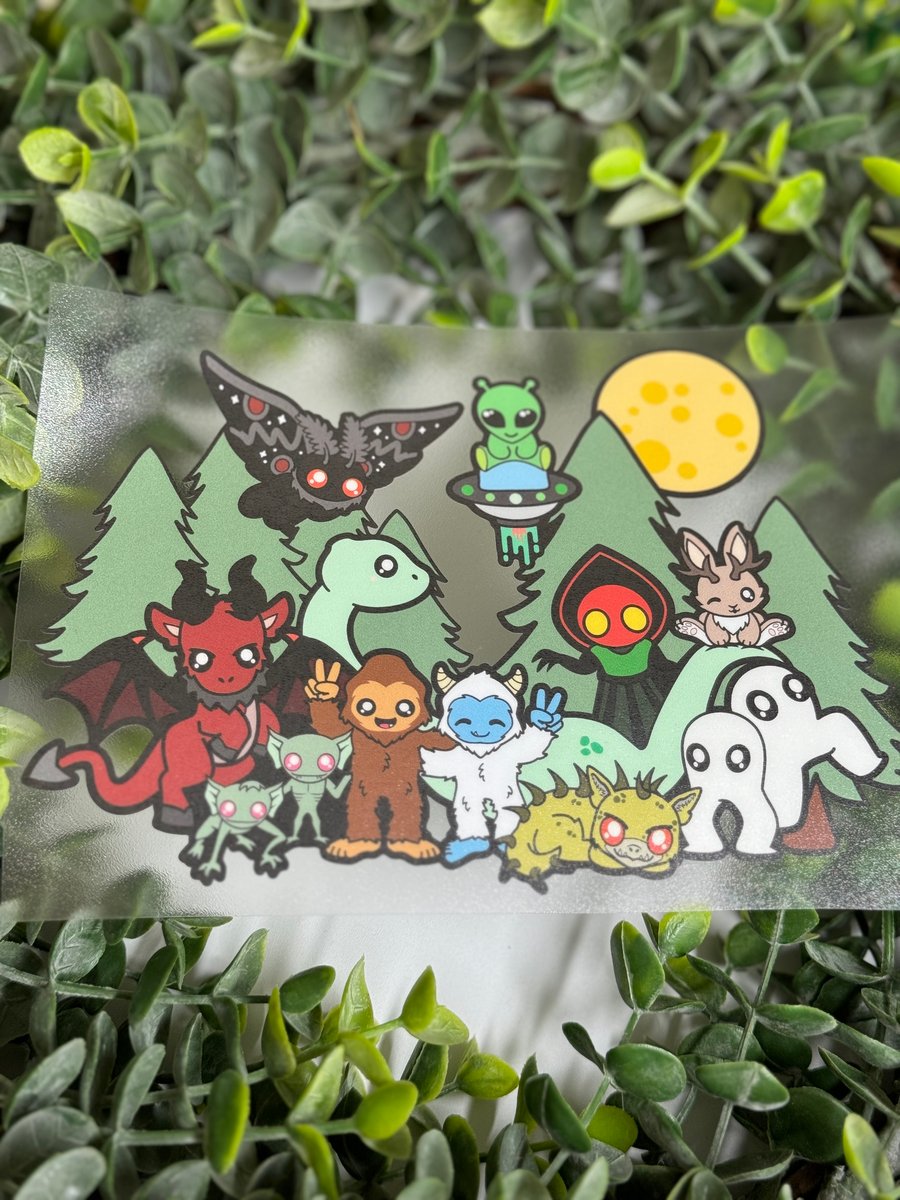 Cryptid 7in Decal | SpottyDogDecals