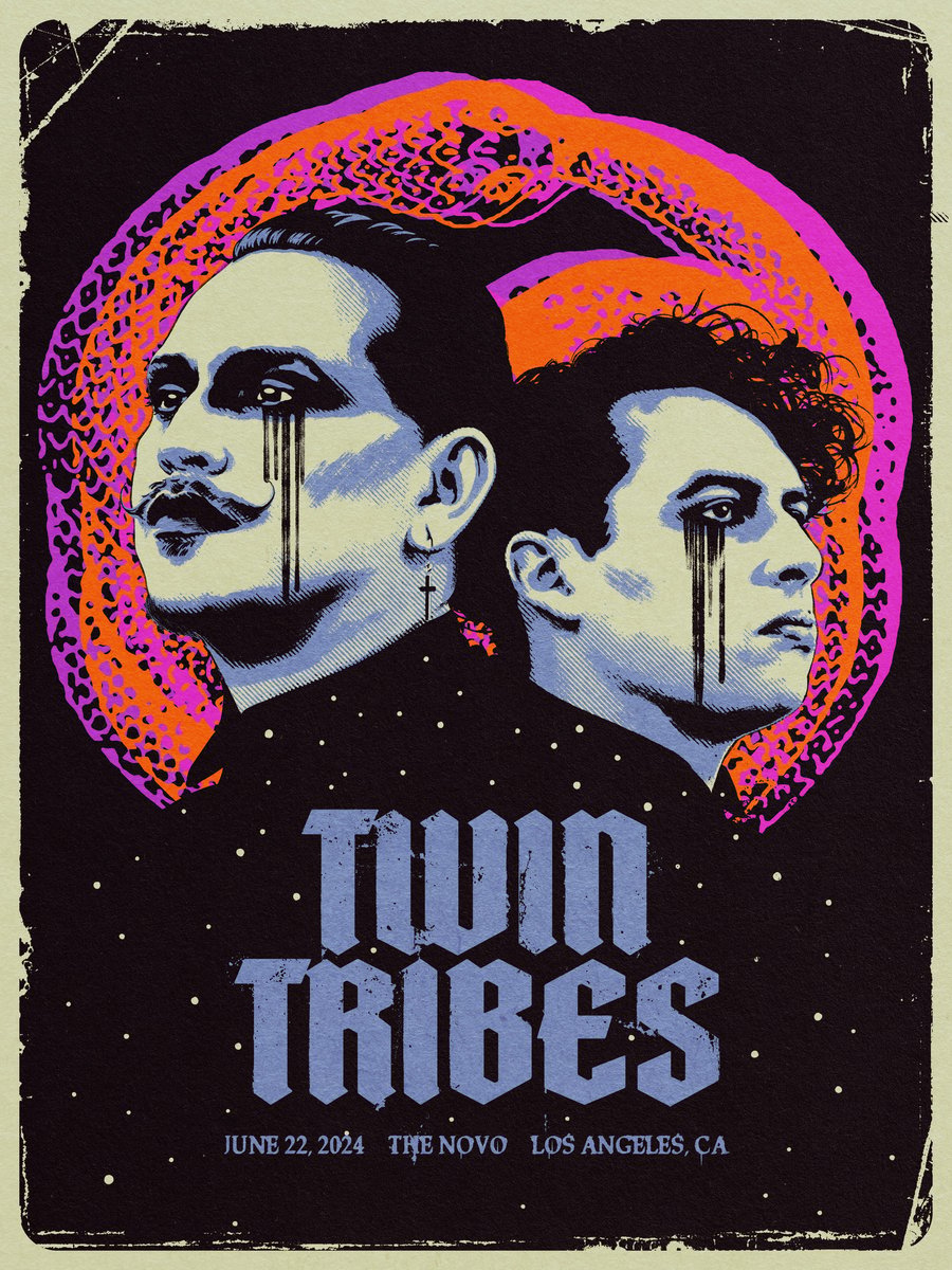 Twin Tribes Poster #1 | M. Lineham Art