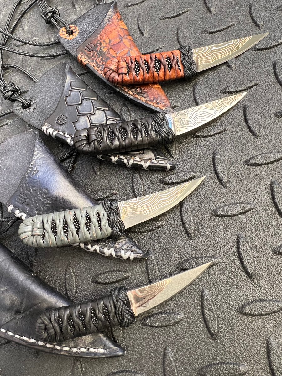 Damascus Micro Zacchaeus | Lucky Walusiak Creations