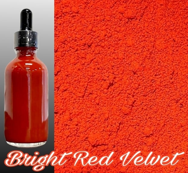 Bright Red Velvet Powder Pigment | philadelphiaeddietattoosupply