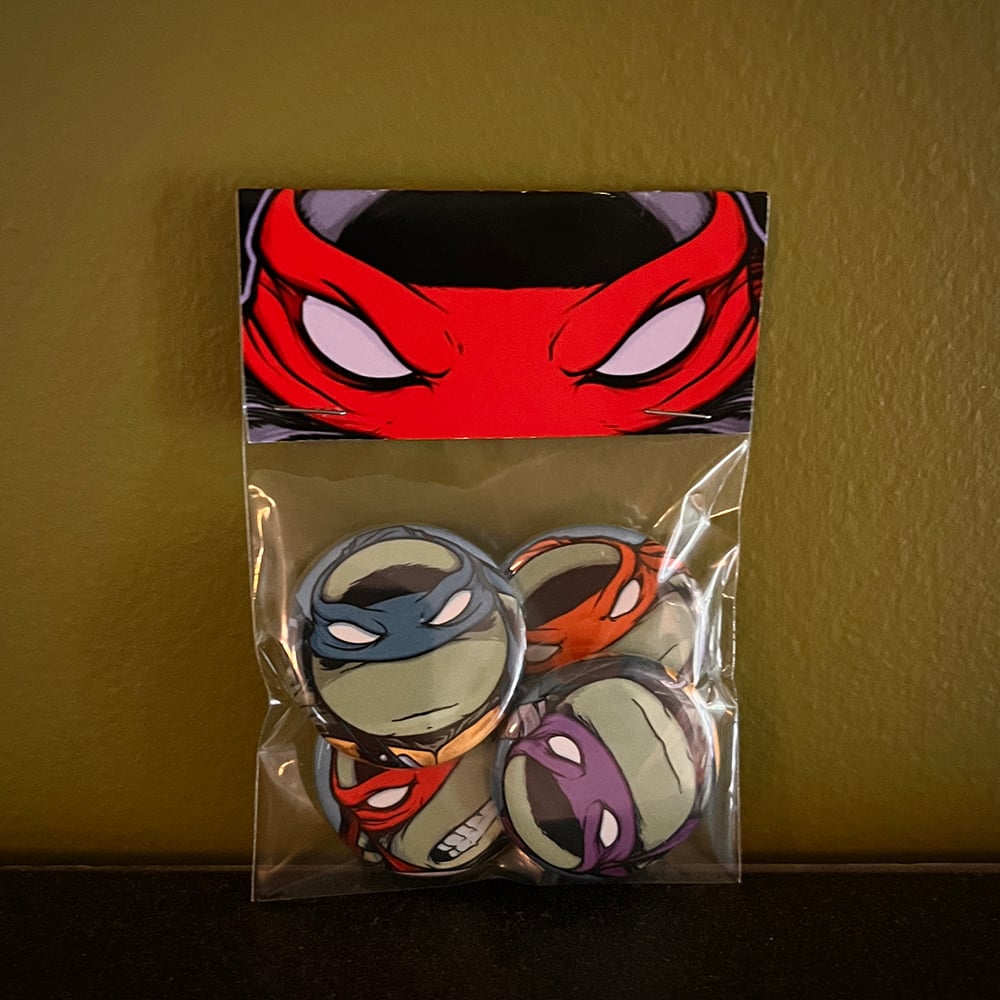 TMNT Pin Set | The Art of Eric Talbot