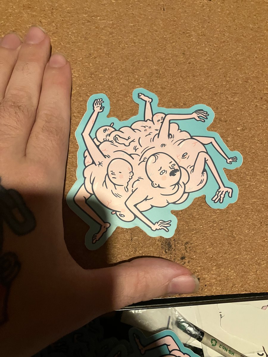 friend blob sticker | Rory Blank's Cool Shirt Zone
