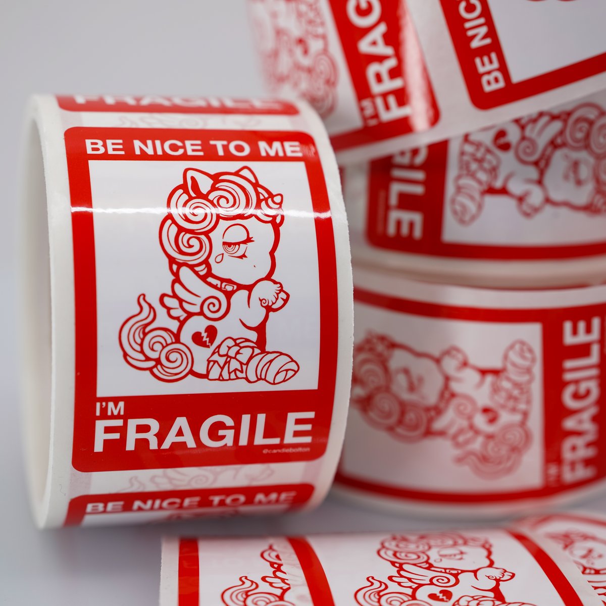 Fragile Stickers *New* | Candie Bolton