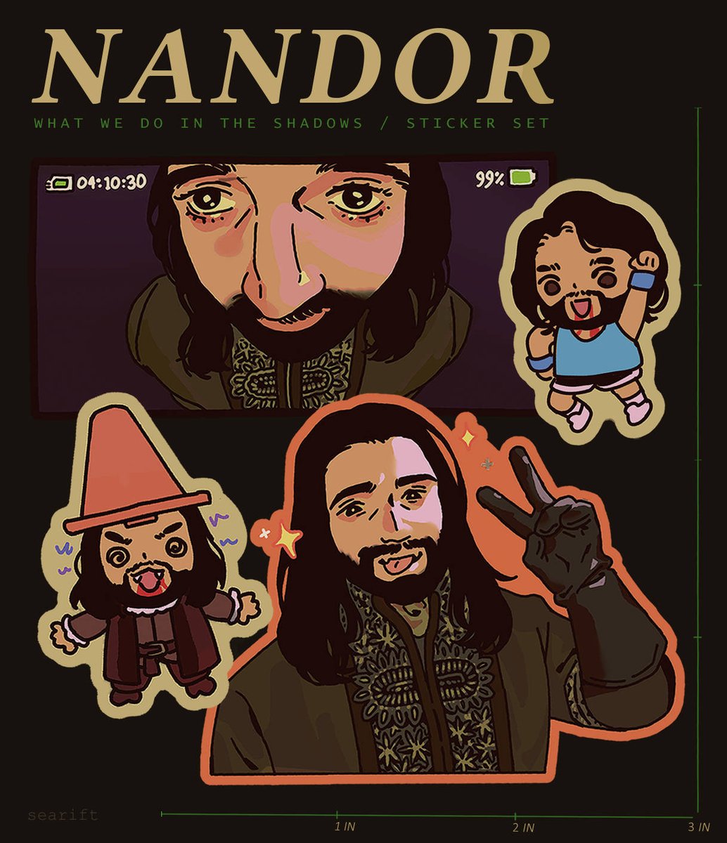 Nandor / WWDITS / Sticker Collection | searift