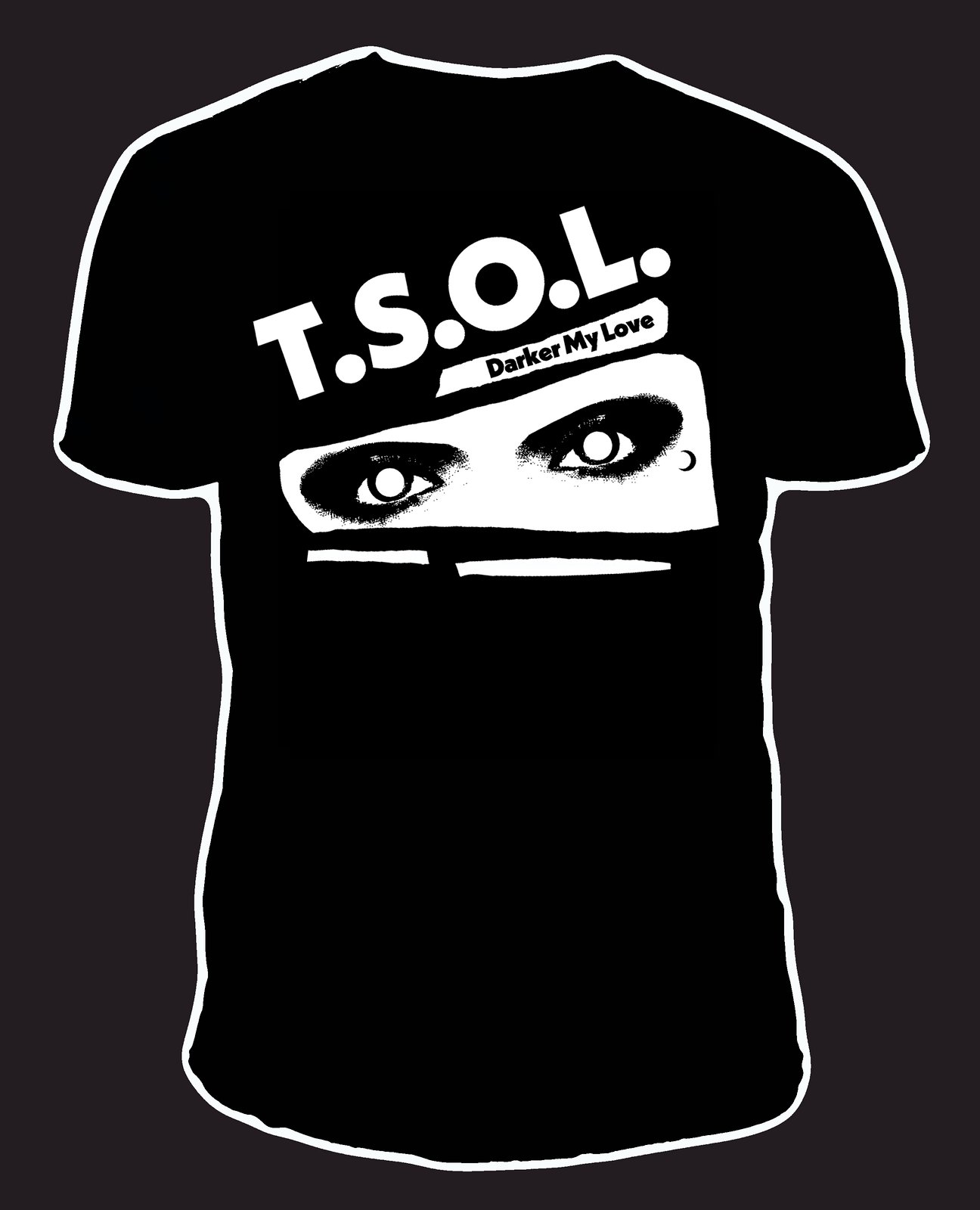 Low Stock! TSOL-DARKER MY LOVE 12'' SINGLE TSHIRT - TMVC DESIGN ...