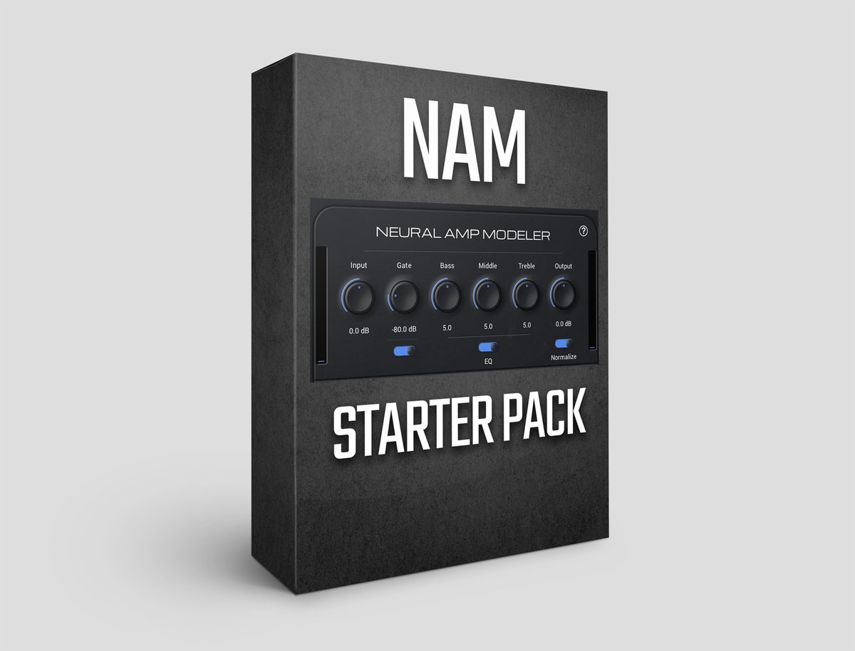 NAM Starter Pack (Neural Amp Modeler) | Galtone Studio | ToneX Presets ...