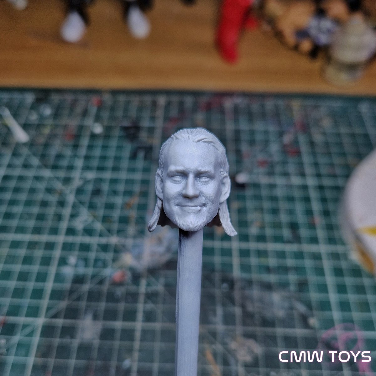 CM Punk (ECW) 3D printed head | CMW TOYS