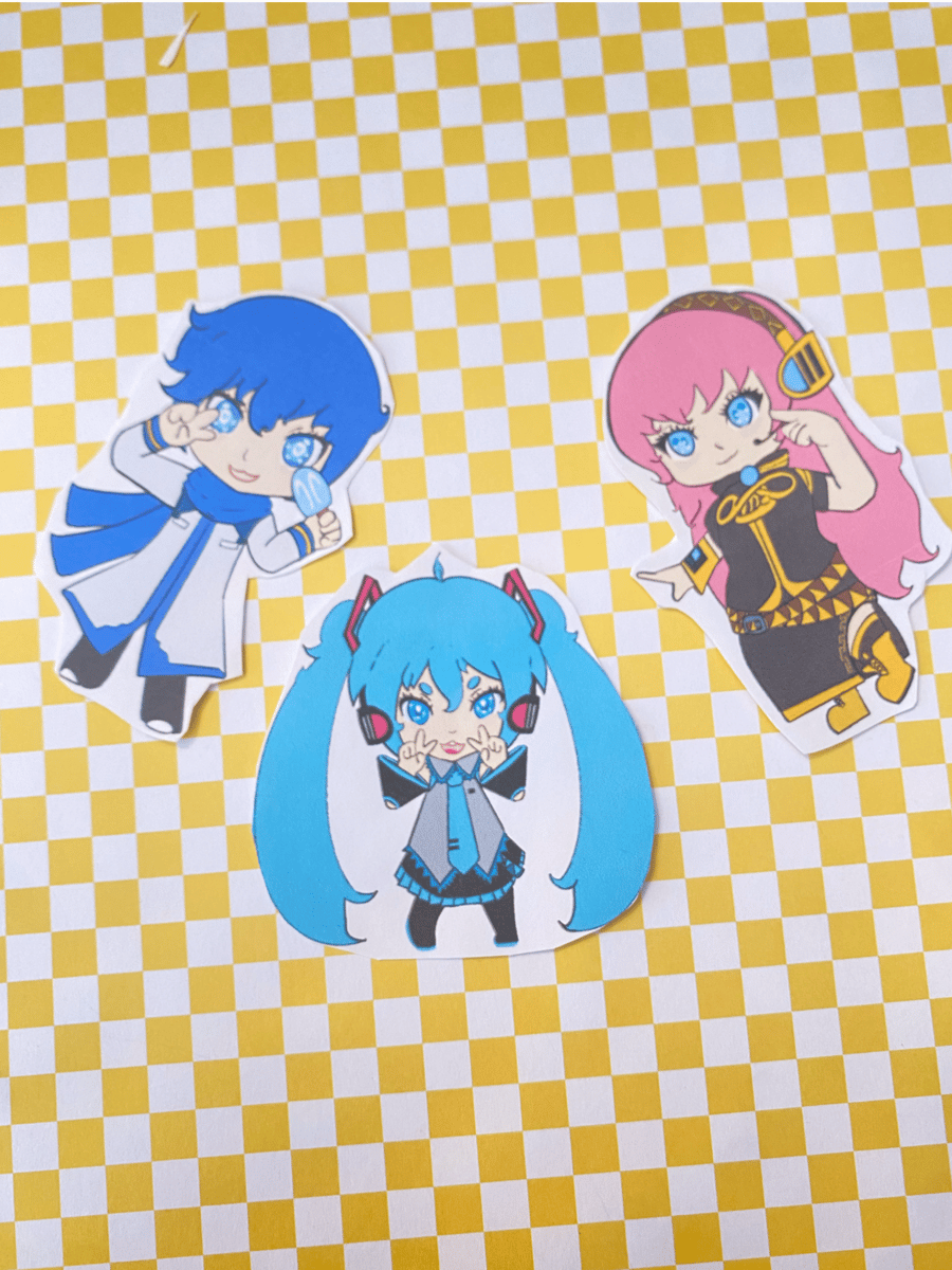 Vocaloid Sticker Pack | RoseBudInMay