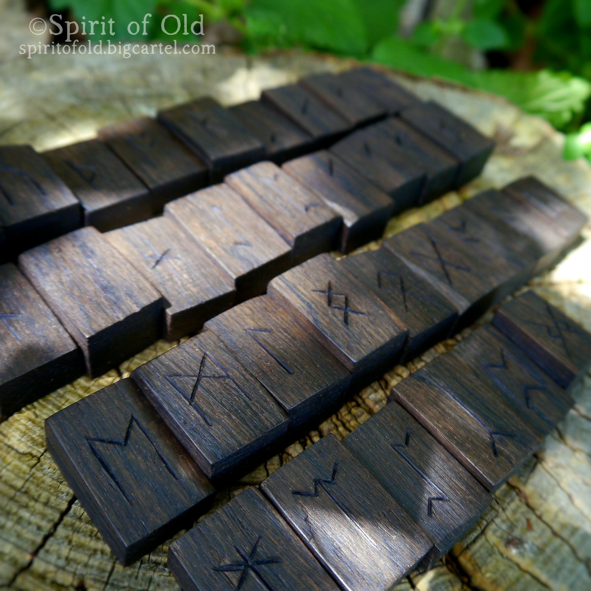 Anglo-Saxon Rune Set (D248) | Spirit of Old