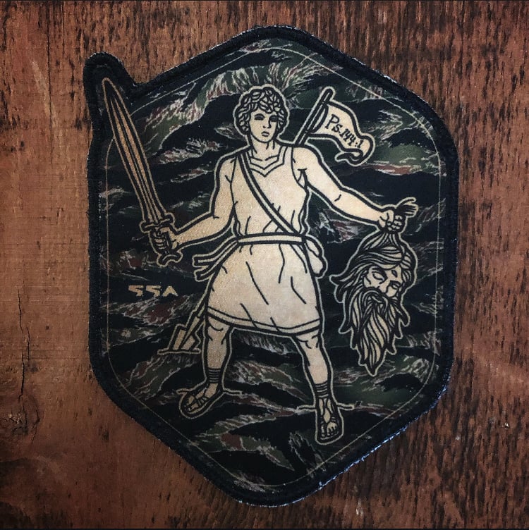 V2 FALL GOLIATH TS PATCH | STAND STRONG ART