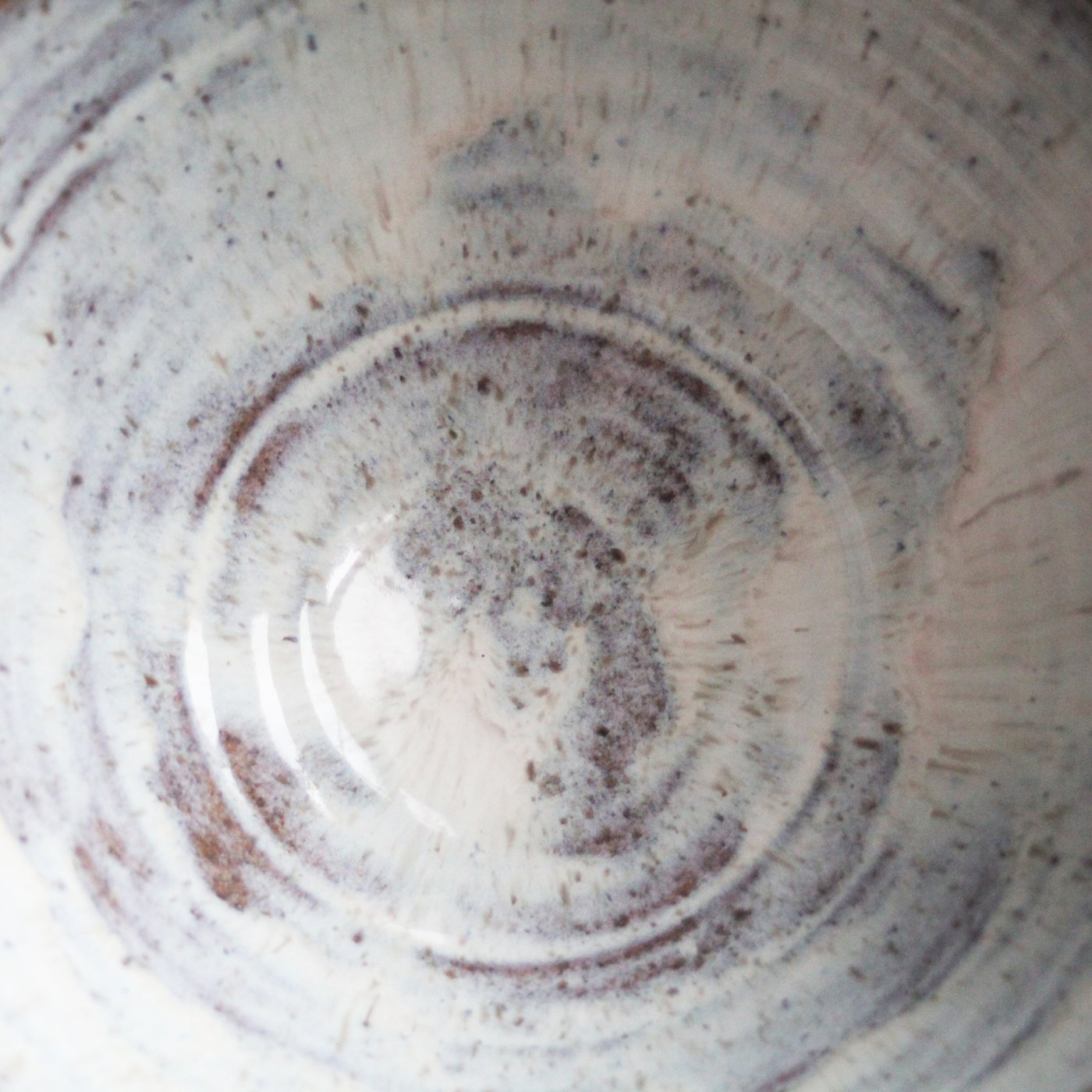 Gorgeous Medium Hand Carved Rustic Serving Bowl in Dripping White and ...