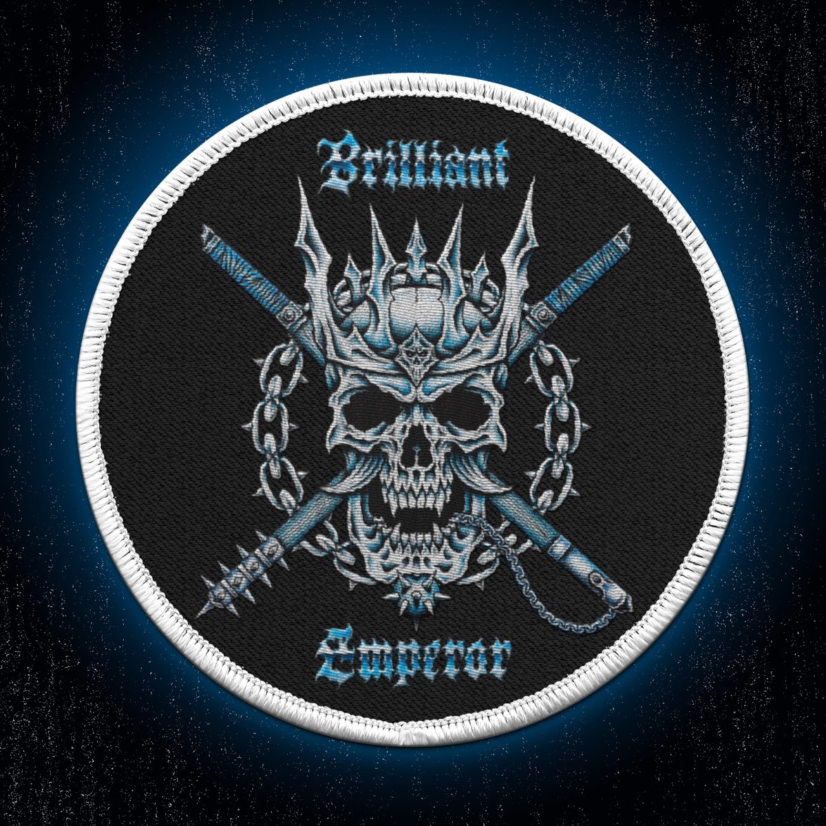 Brilliant Emperor Records Logo Patch | Brilliant Emperor Records