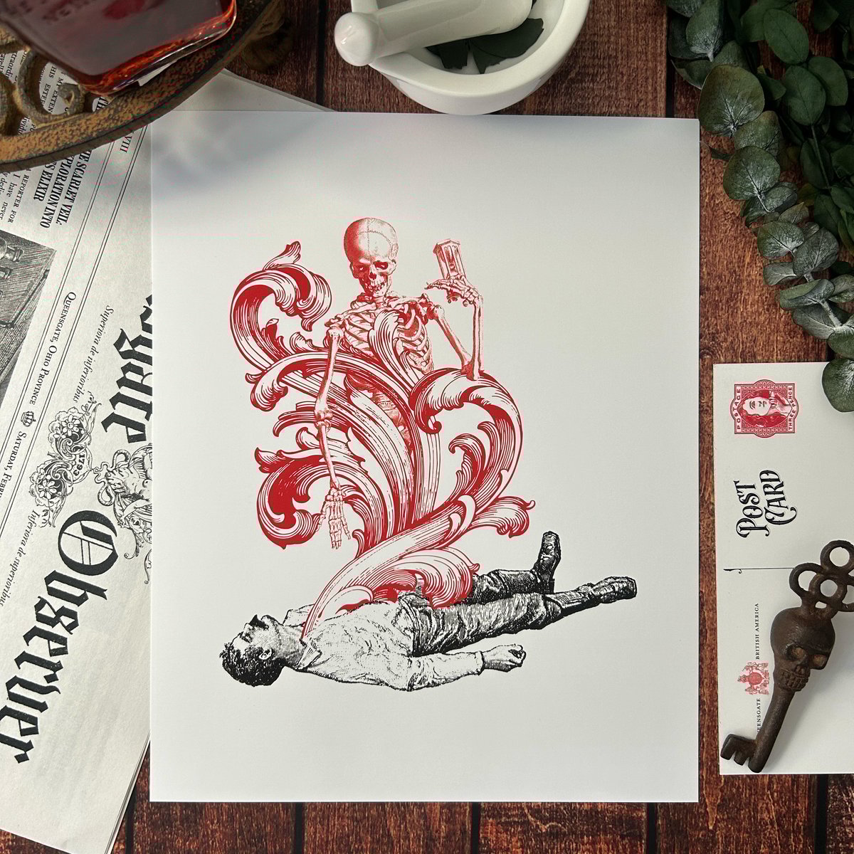 Plate No. 14 - The Perplexing Case of THE DUNHAMS | Doc Galahan | Art ...