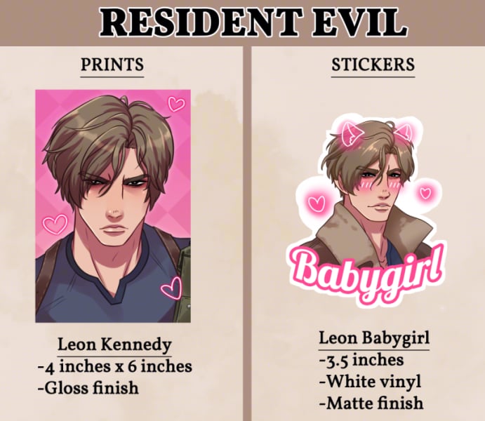 Resident Evil (Prints and Stickers) | Lemon Boba