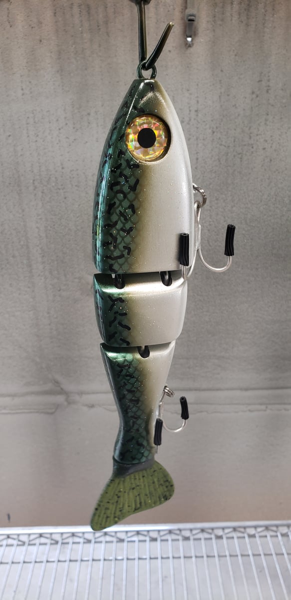 10 inch Saltwater. Mackeral. | Triple Trout - Handcrafted Swim Baits