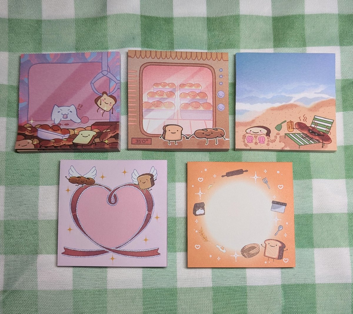 Breadlings — Bread Sticky Notes