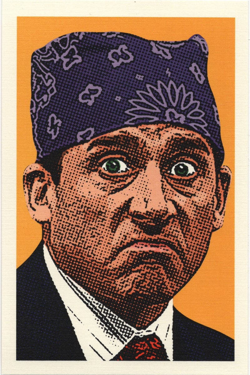 Prison Mike Postcard | Dellarious