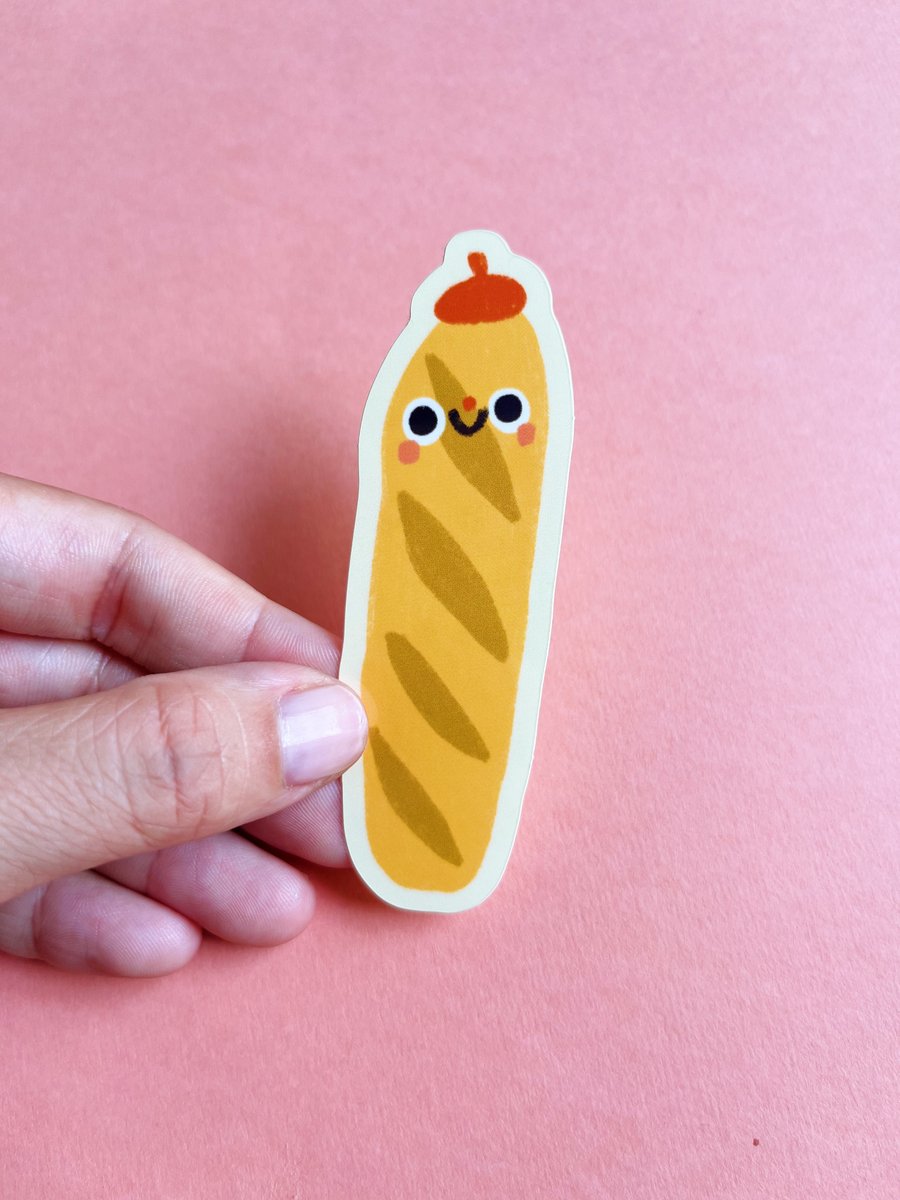 Beret Baguette Sticker | Alyssa Rose Patrick