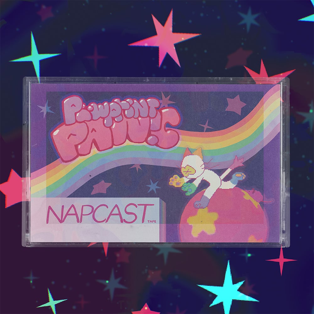 Pawprint Panic! Cassette Tape PRE ORDER | Turtle Pals Tapes