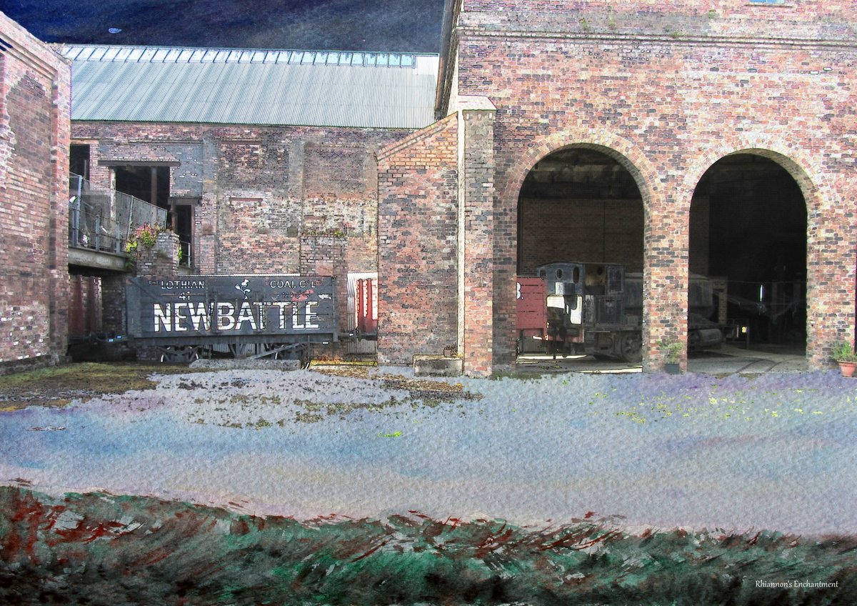 Lady Victoria Colliery, Newtongrange - Bonnie Prints | Rhiannon's ...