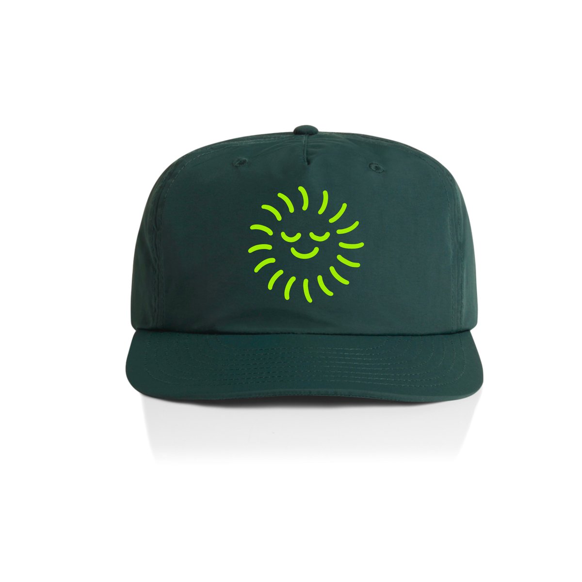 Happy Seaweed Surf Cap - Alpine Green | Henbo