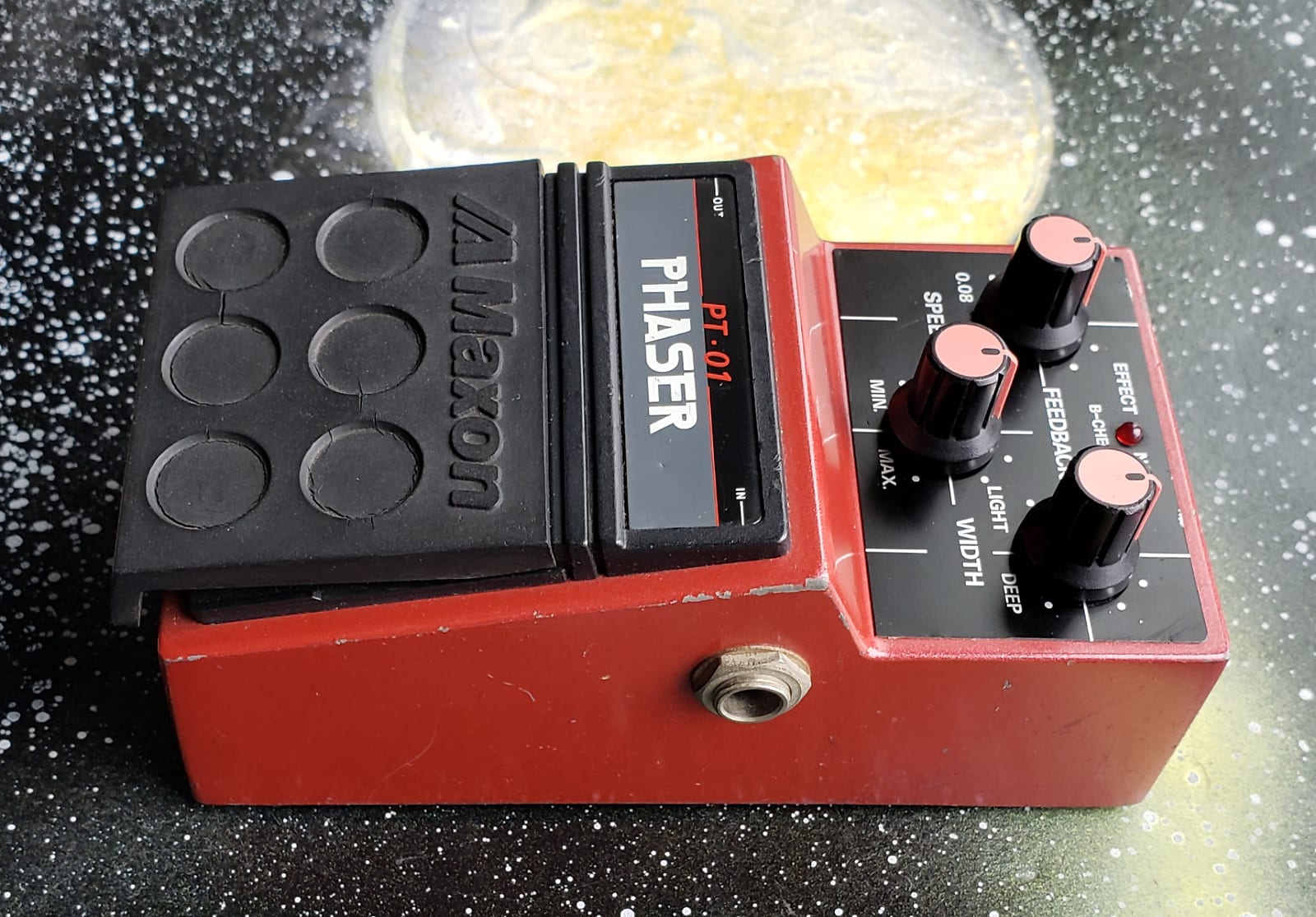Vintage Maxon PT-01 Phaser Pedal, Made In Japan, 1980s Vintage Maxon PT-01 Phaser Pedal, Made In Japan, 1980s