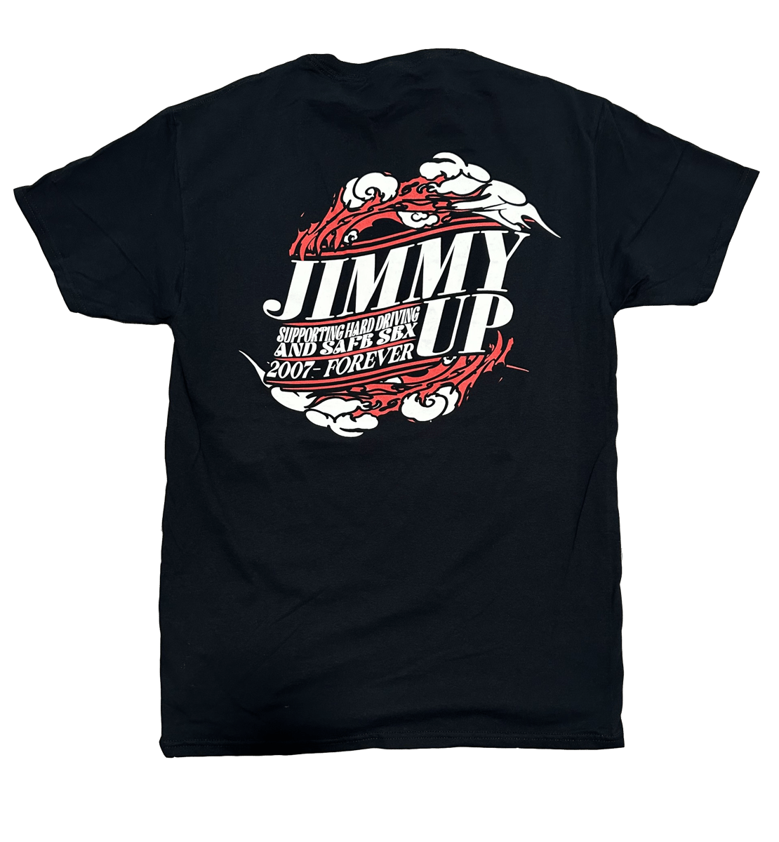 Limited Edition Circle Logo Tee: Fire (2xl Only) | Jimmy Up