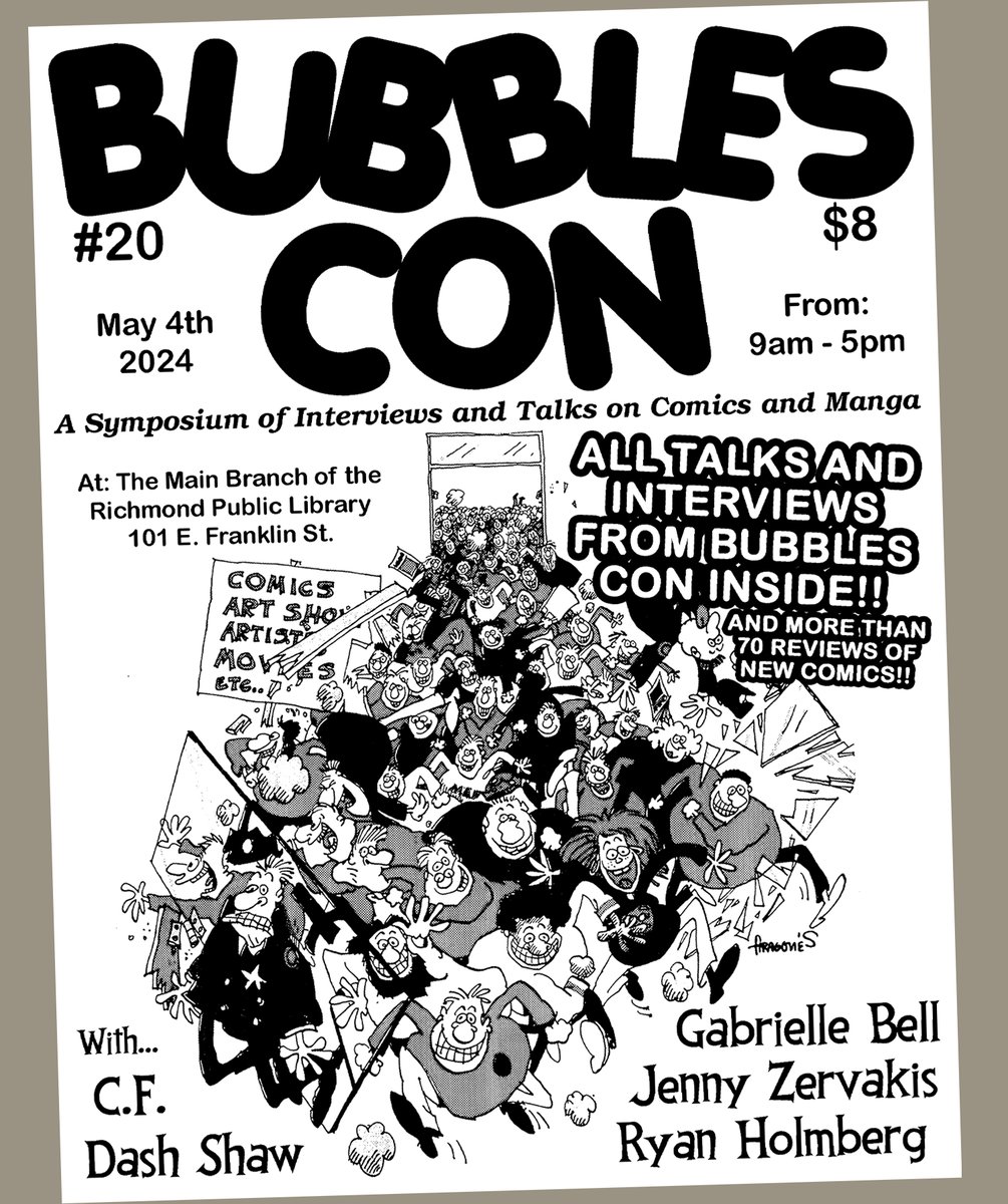 Bubbles #20: The Bubbles Con Issue | Bubbles Zine