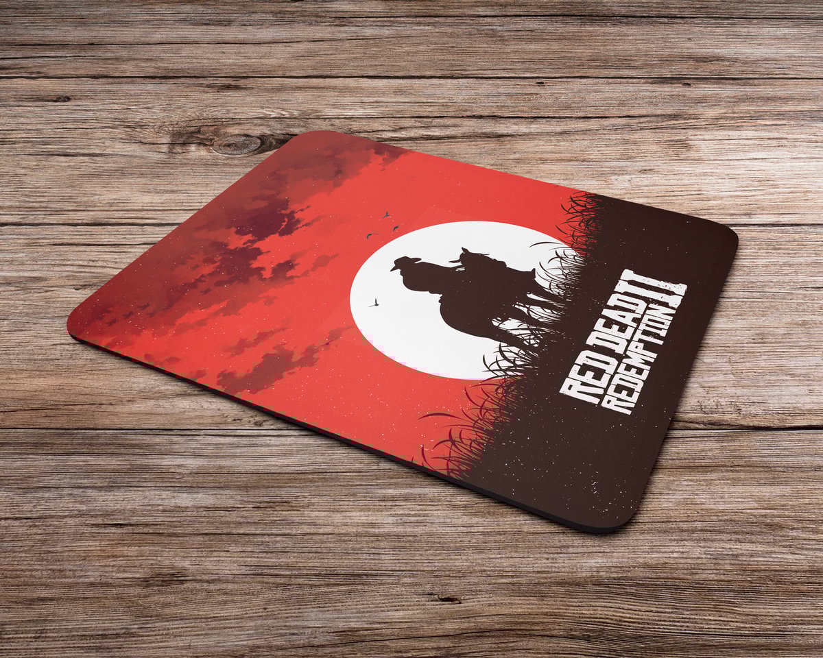 Red Dead Redemption 2 (RDR2) Artwork Design Mouse (2) Pad 28x20cm ...