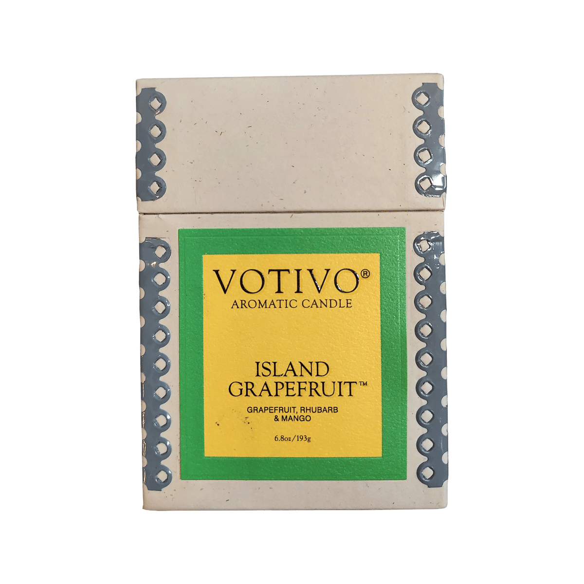 Votivo Candle | Island Grapefruit | 6.8 oz Glass | Spectacles Detroit