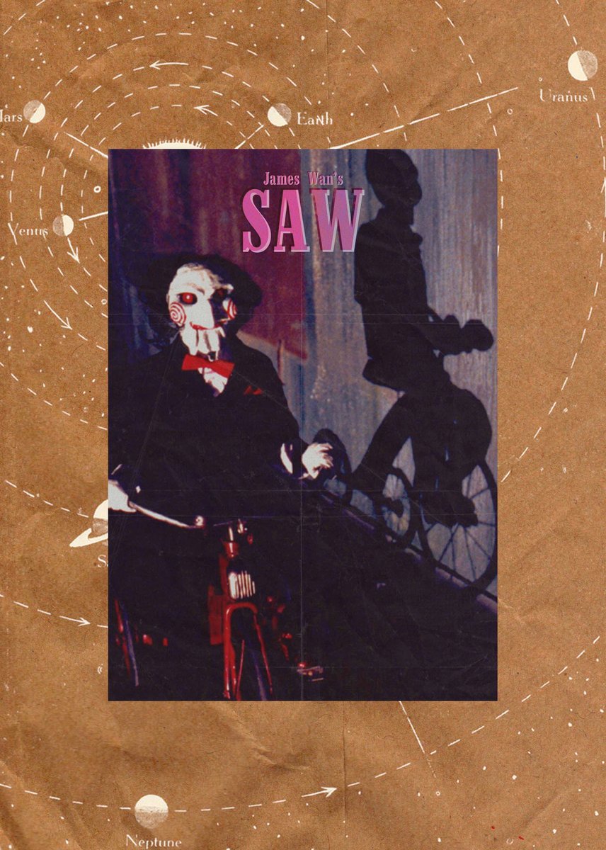 SAW | movie posters by laura shasta