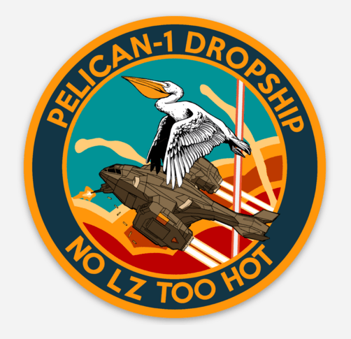 Pelican 1 Sticker | Marp