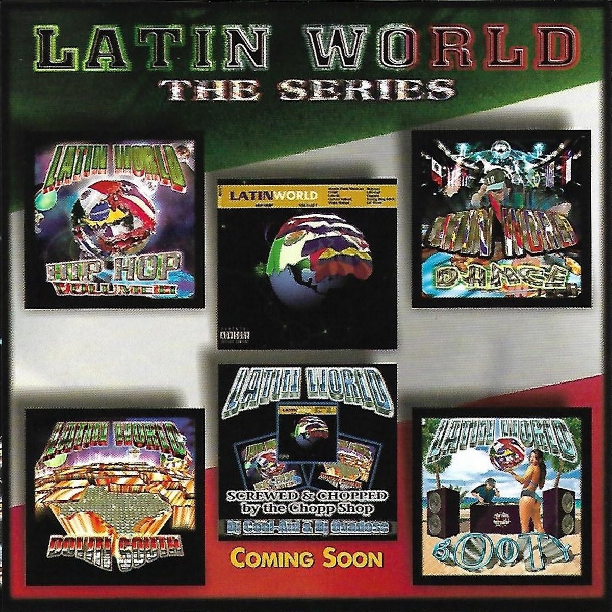 Screwed "Latin" (CD Catalog) | Rare Texas MixTapes