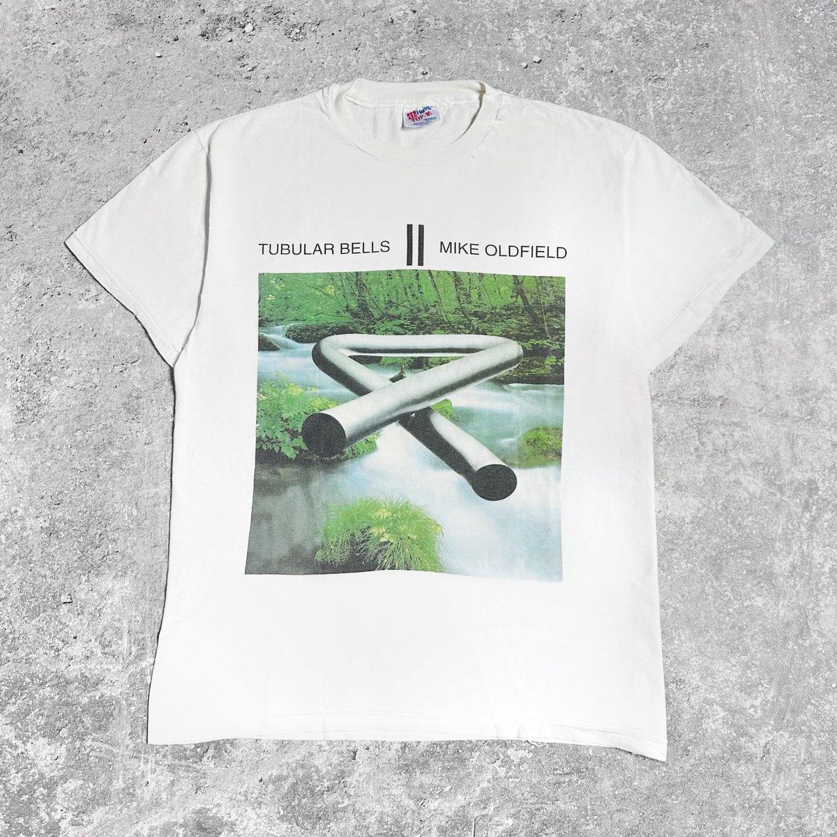 Mike Oldfield 1993 ‘Tubular Bells’ White T-Shirt | NLVintage