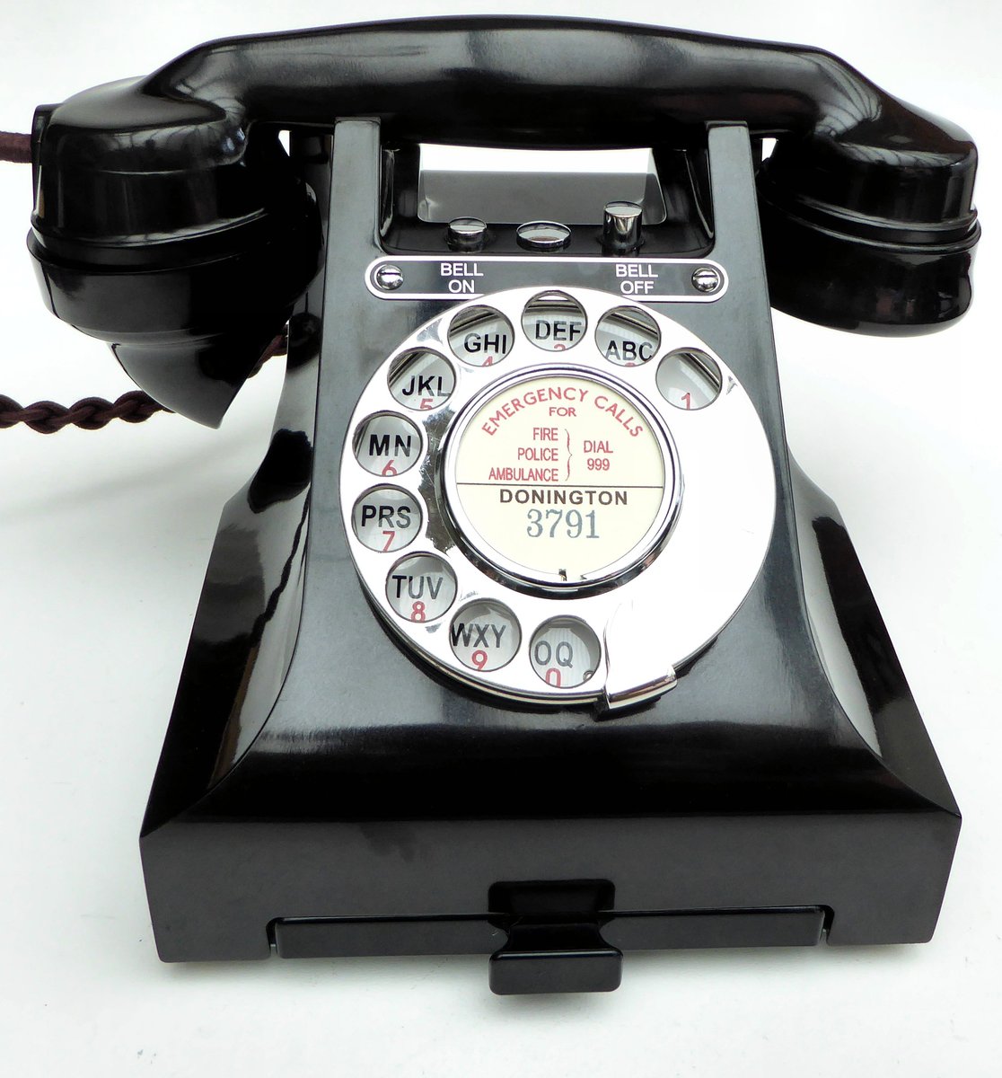 VOIP Ready GPO 328 Bell On / Bell Off Bakelite Telephone | Vintage ...