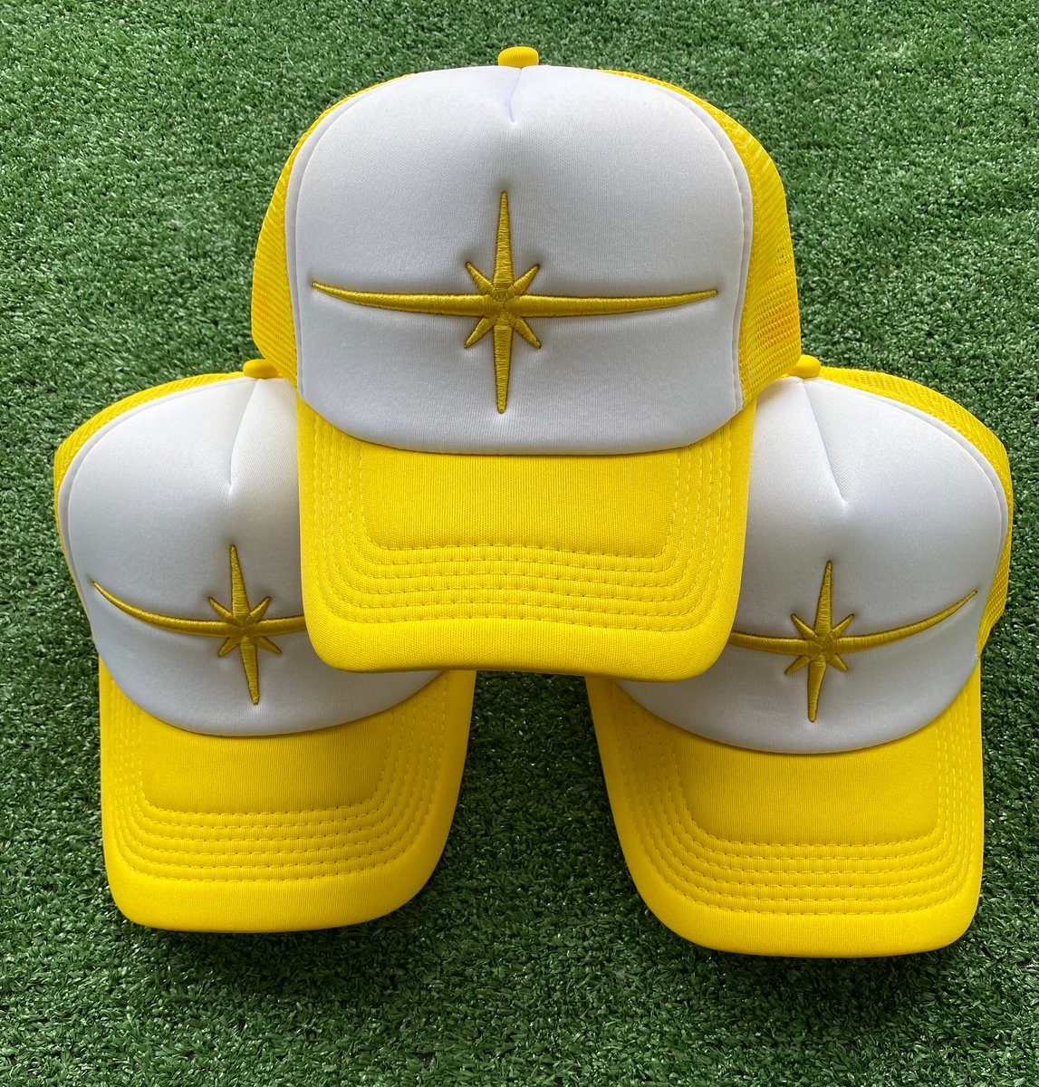 TFG Yellow Star Trucker | The Fitted Gallery
