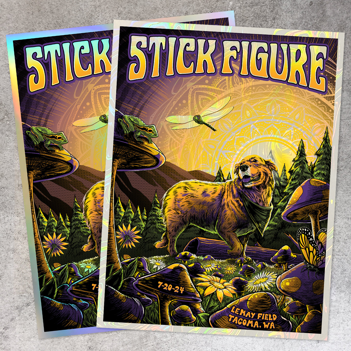 F4D Studios — Stick Figure Tacoma Posters