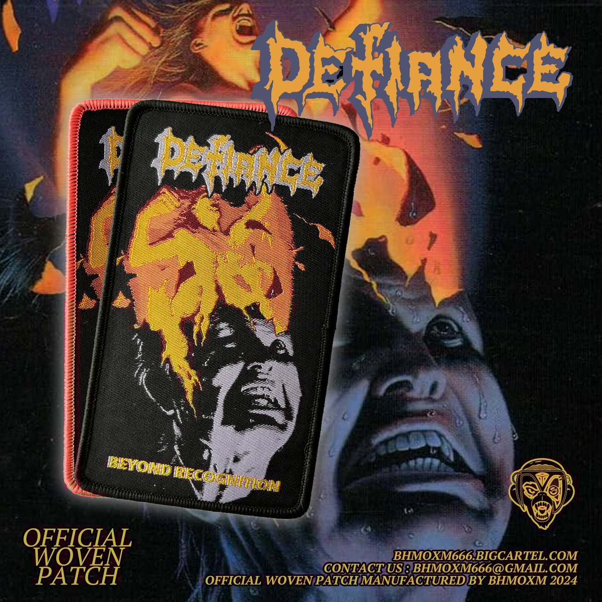 DEFIANCE -BEYOND RECOGNITION OFFICIAL PATCH | bhmoxm666