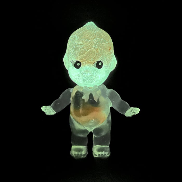 Glow in the Dark Anatomy Kilos Kewties 3 inch Double Cast Resin Figure ...